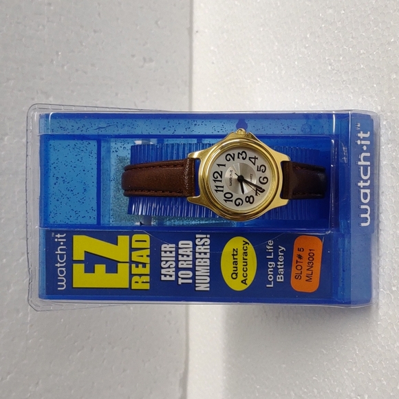 Watch-it | Accessories | New Watchit Ez Read Quartz Accuracy Ladies ...